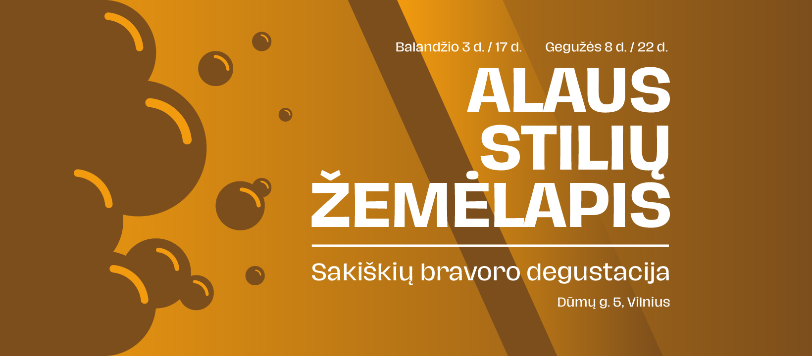 Beer style map. Sakiškės Brewery tasting | Dūmų fabrikas